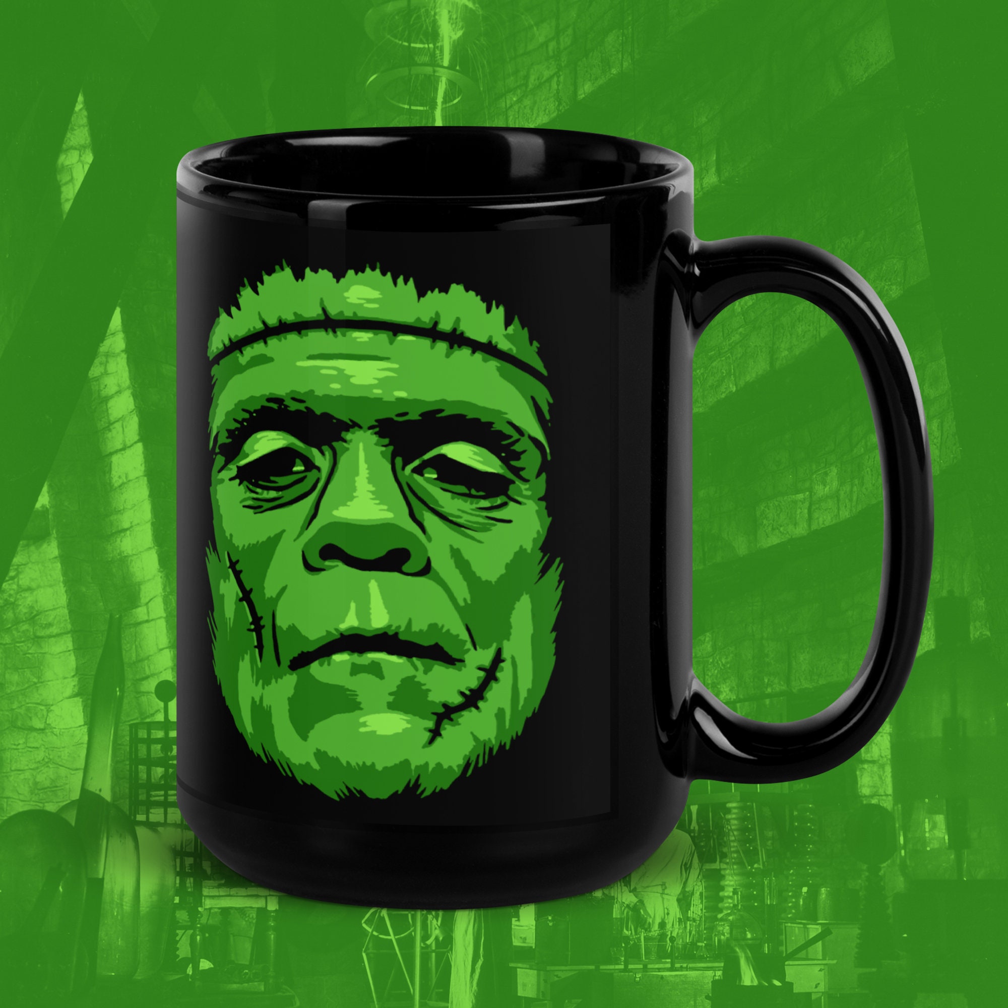 Frankenstein’s Monster Ceramic Coffee Mug 15oz - Etsy