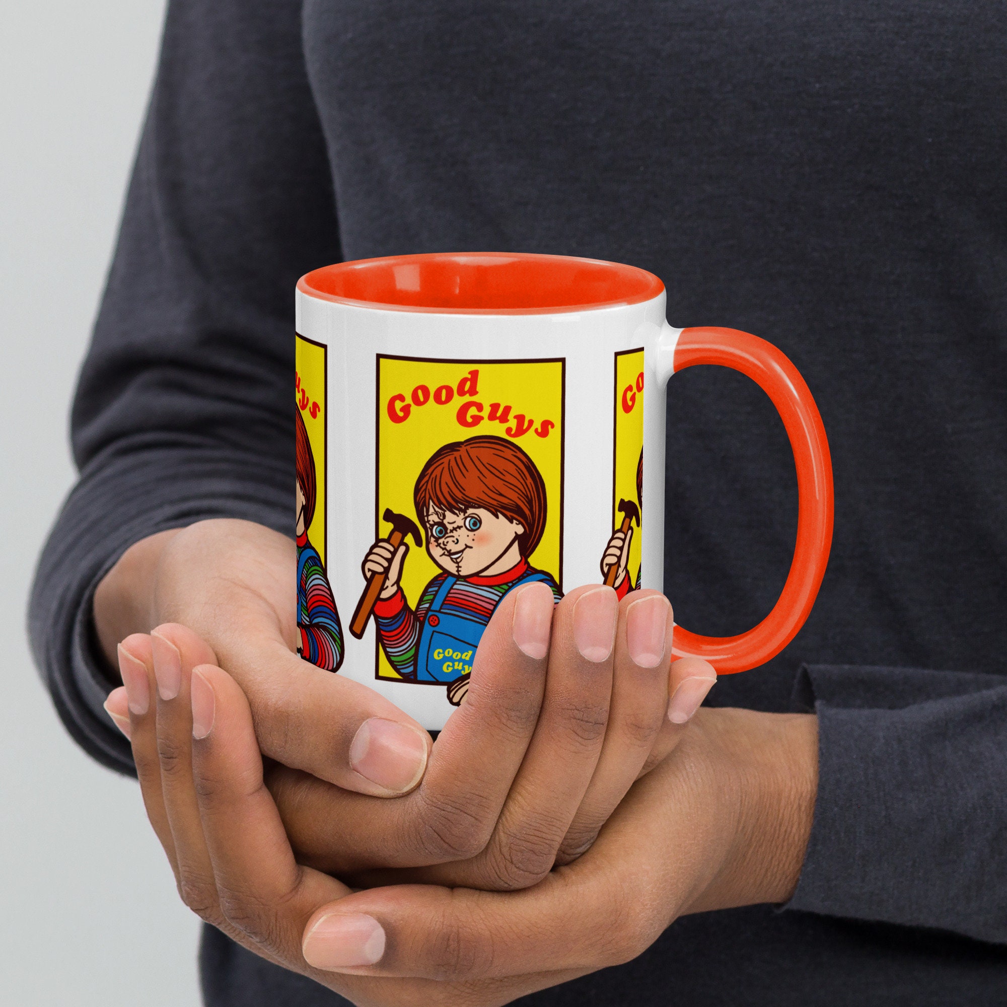 Good Guys Chucky Ceramic Coffee Mug With Color Inside - Etsy