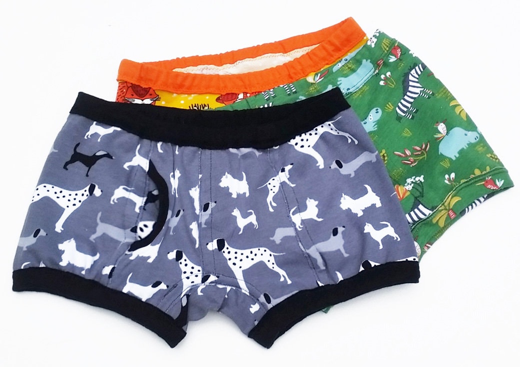 Boys and Girls Boxer Briefs Underpants Sewing Pattern PDF | Etsy