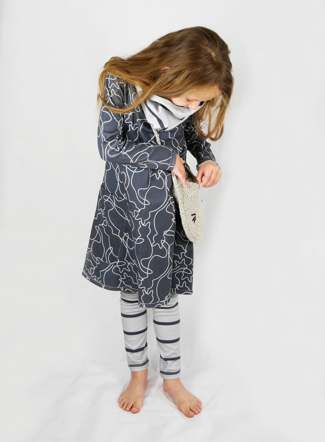 Girls Dress Sewing Pattern PDF Kids Sewing Pattern Jersey - Etsy