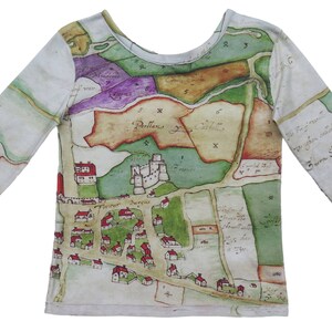 Kids Tee, Treasure Map, Sewing Pattern, Childrens T Shirt, Printed T ...