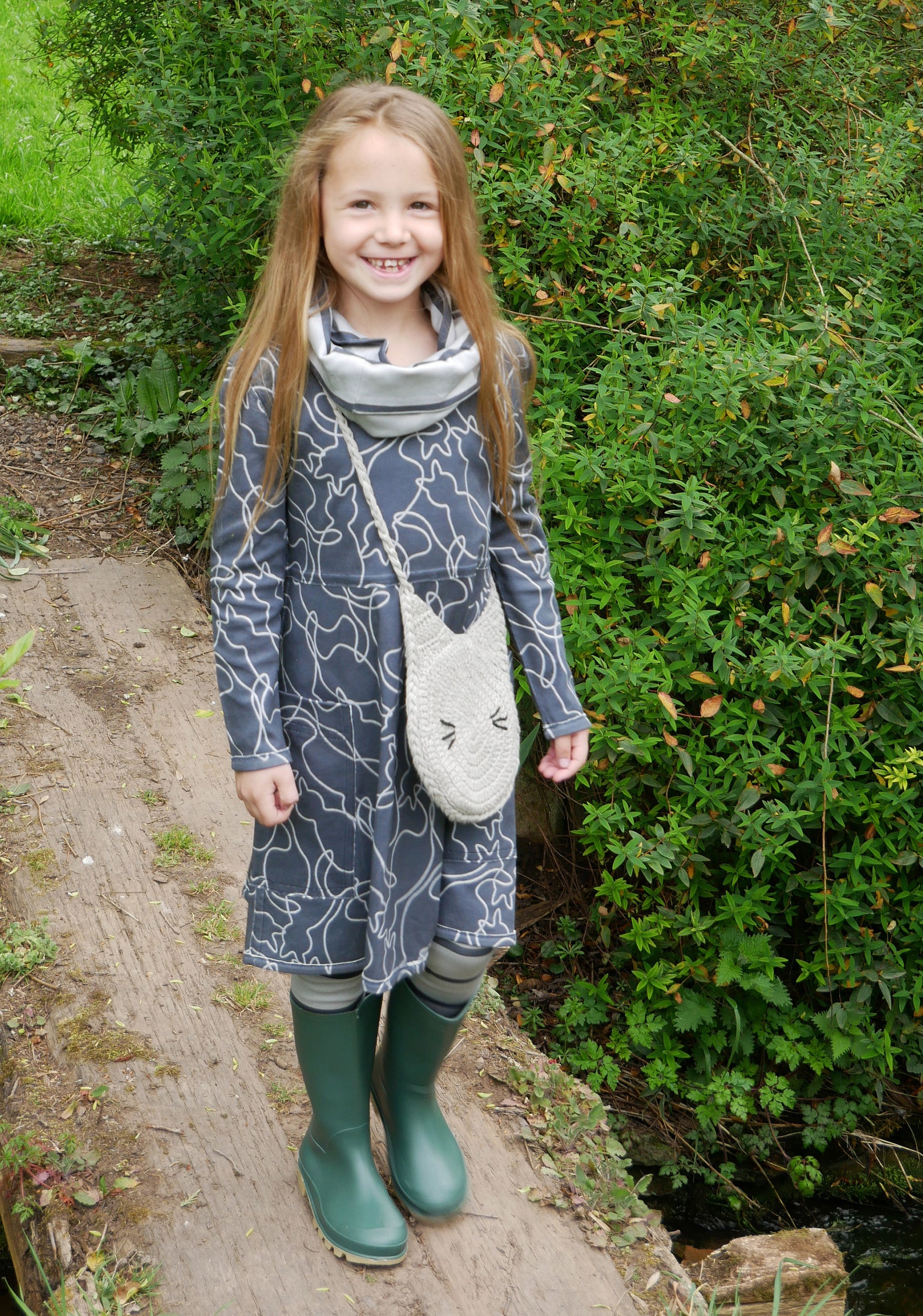 Girls Dress Sewing Pattern PDF Kids Sewing Pattern Jersey - Etsy