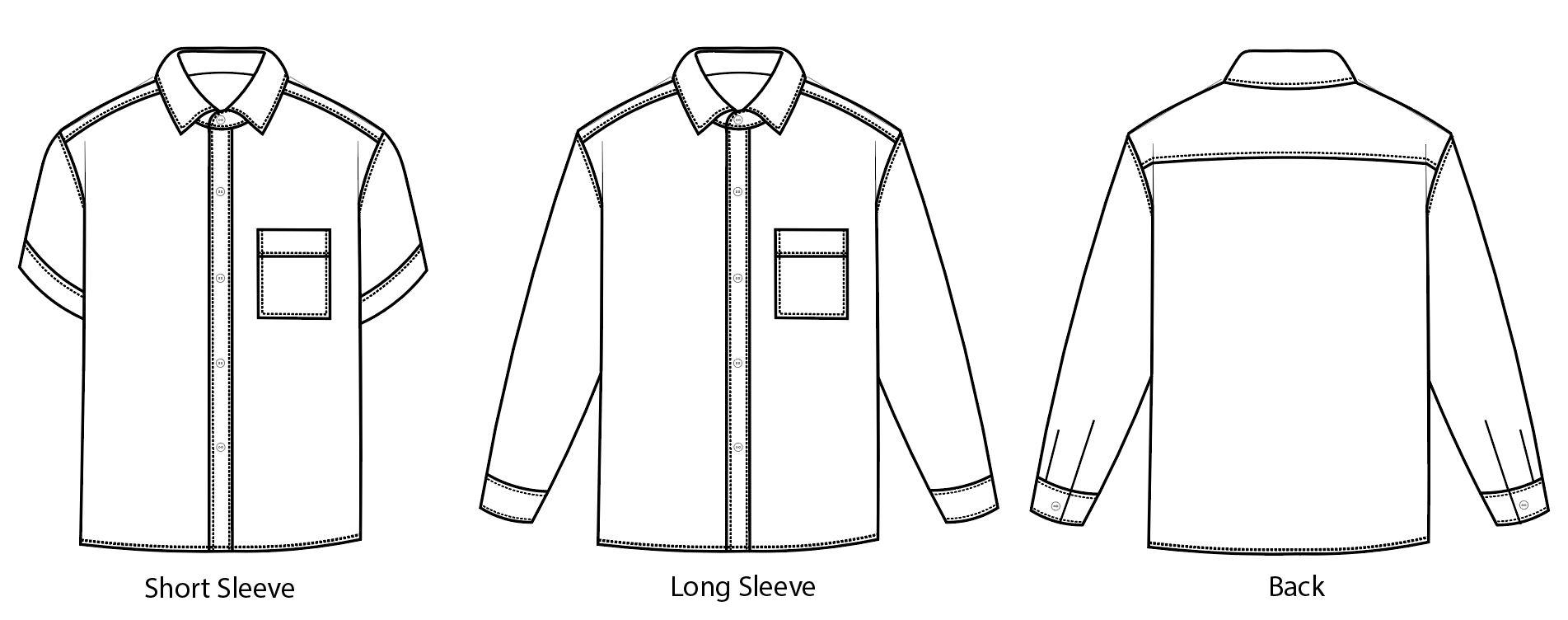 School Shirt Sewing Pattern Ages 3-12, Sensory-friendly Design (instant ...