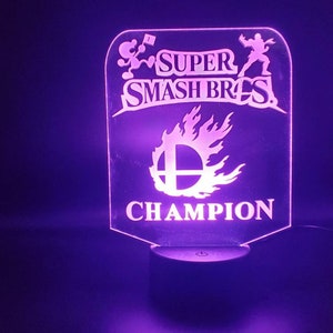 Super Smash Brothers Trophy Award | Smash Bros Trophy | Smash Bros ...