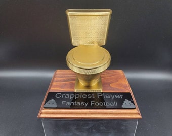 Toilet Trophy or Award, Last Place, Loser, Worst Job, Crappiest ...