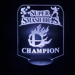 Super Smash Brothers Trophy Award | Smash Bros Trophy | Smash Bros ...