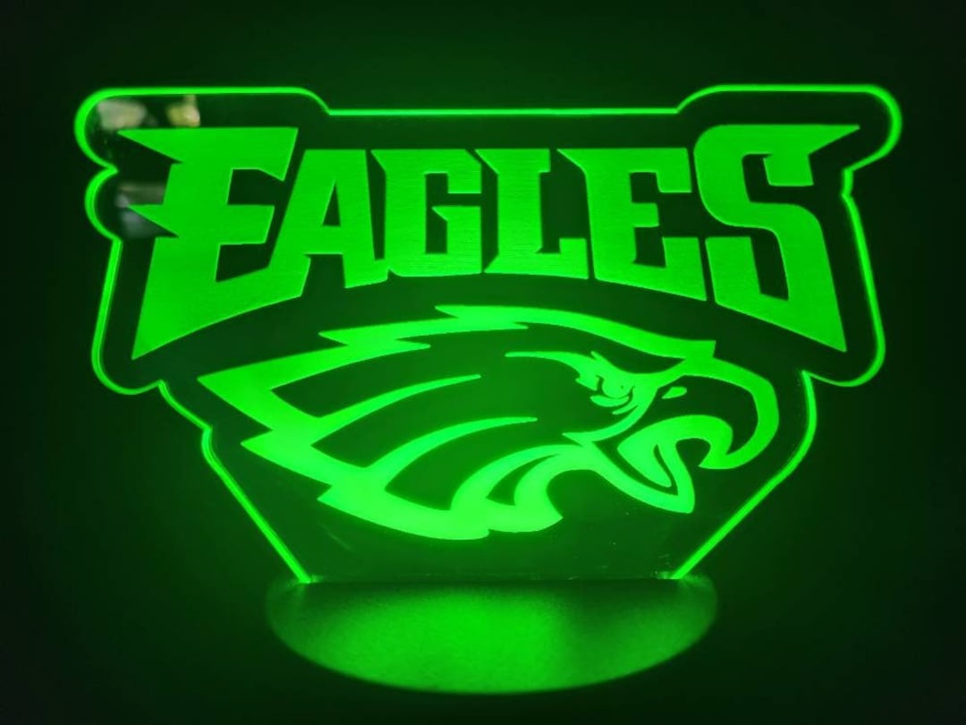 Philadelphia Eagles Football Desk Lamp LED Light - Etsy