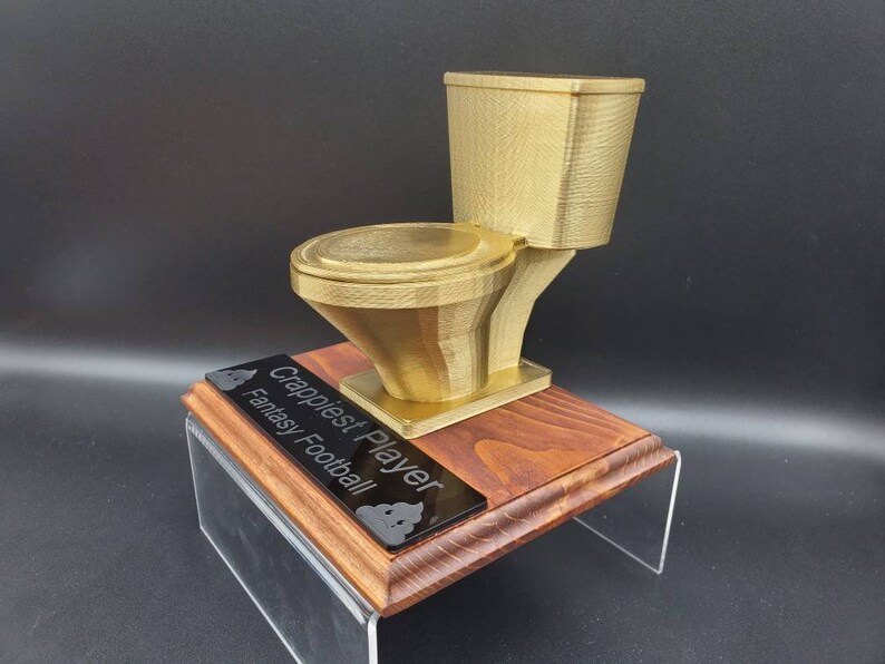 Fantasy Football Crappiest Player Trophy - Loser Award - Worst Player ...