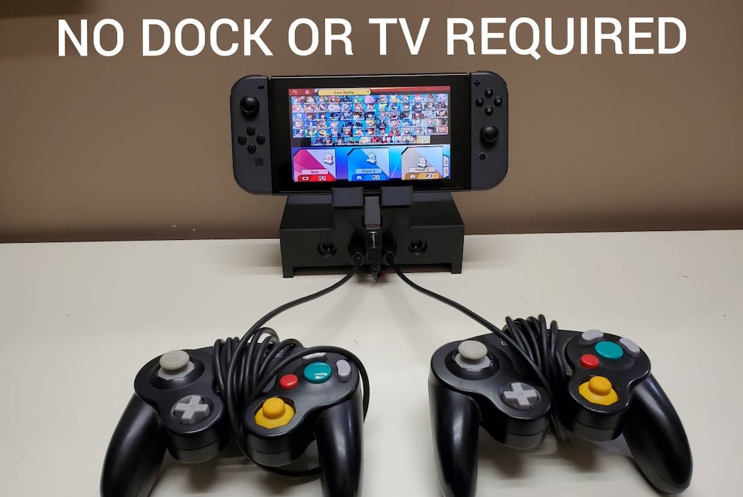Mobile Gamecube Adapter and Stand Great for Nintendo Switch Table Top ...