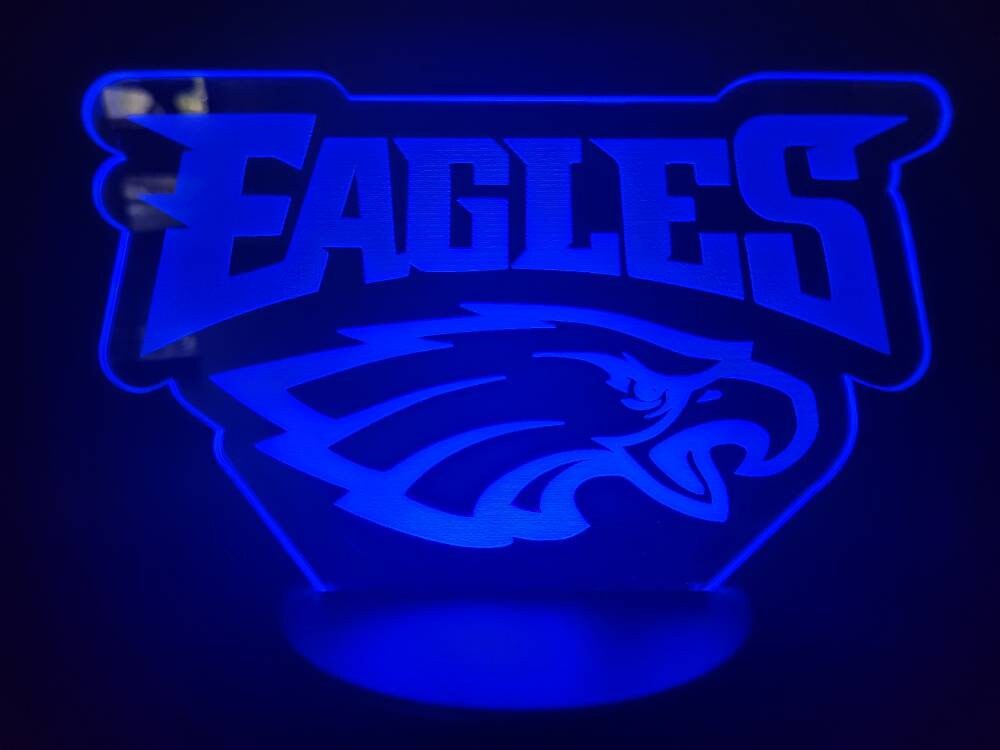 Philadelphia Eagles Football Desk Lamp LED Light - Etsy