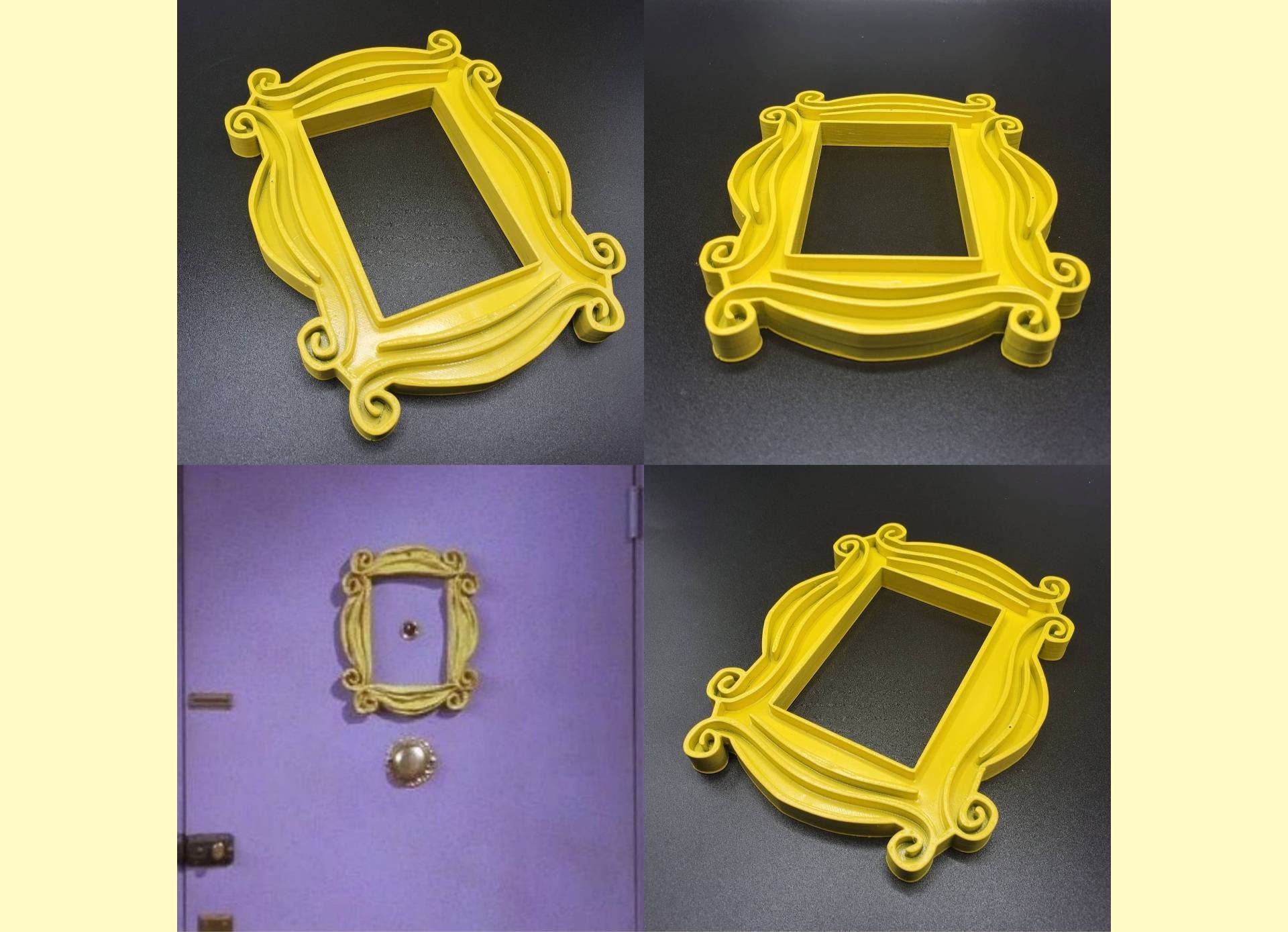 Friends TV Show Door Peep Hole | Door Frame | Door Lens | Door ...