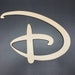 Disney D Letter Wall Piece Wall Decor Disney Art Disney Decor Disney ...