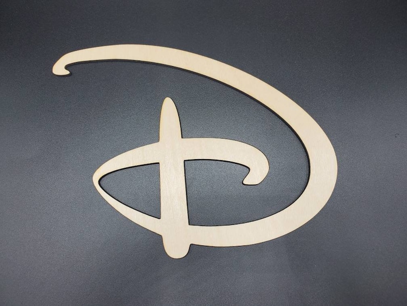 Disney D Letter Wall Piece Wall Decor Disney Art Disney - Etsy