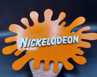 Nickelodeon Orange Splat Logo