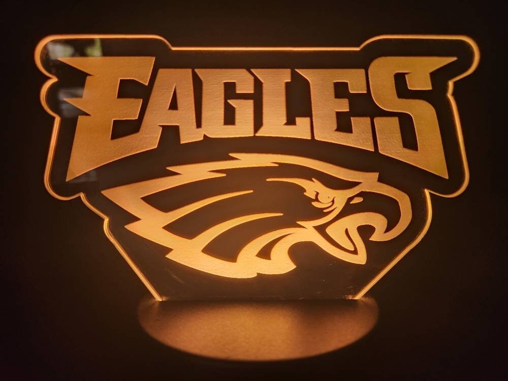 Philadelphia Eagles Football Desk Lamp LED Light - Etsy
