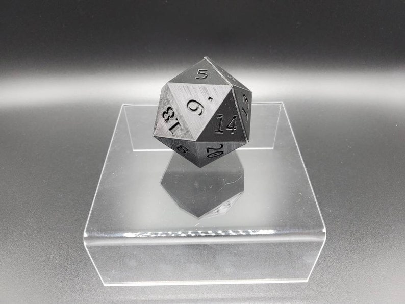 Magnetic D20 Dice Box | Tray | Holder | Storage | Dice | DND | Rollplay ...