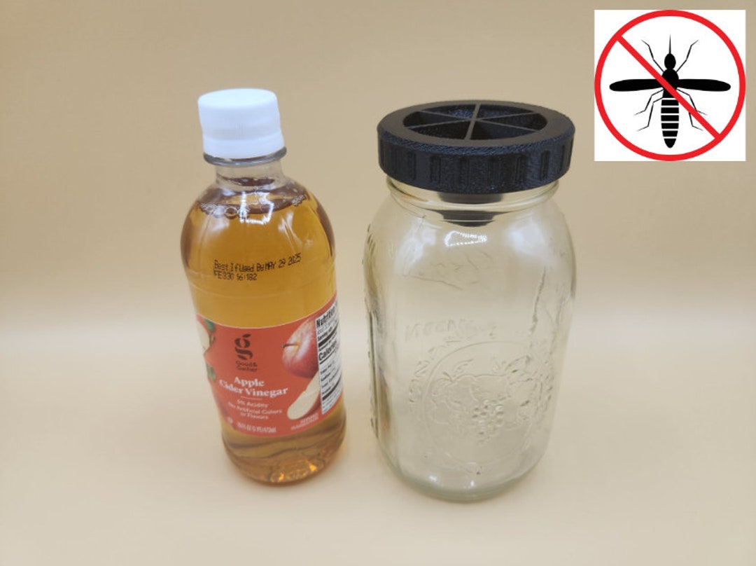 Mason Jar Fruit Fly Trap Lid - Etsy