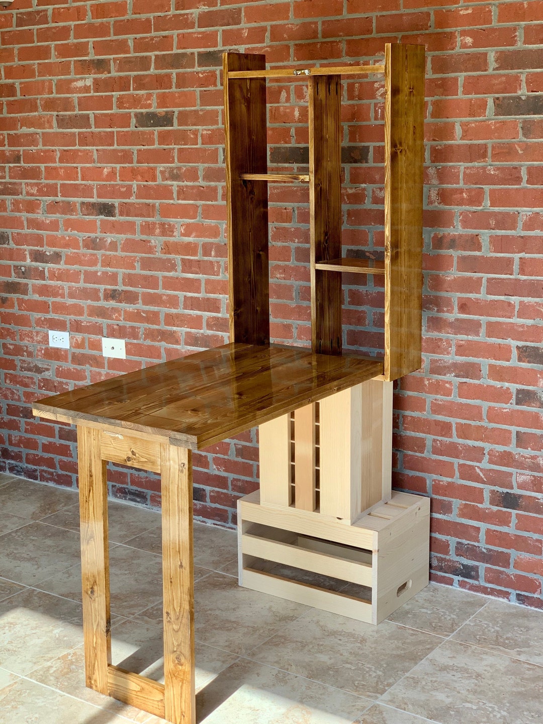 Murphy Bar, Wall Mount Bar, Hanging Bar, Liquor Cabinet, Murphy Table ...