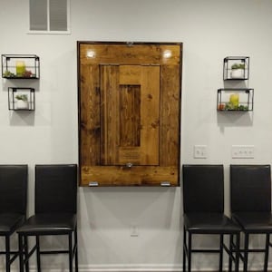 DELUXE (version 2) Murphy Bar, Wall Mount Bar, Hanging Bar, Liquor ...