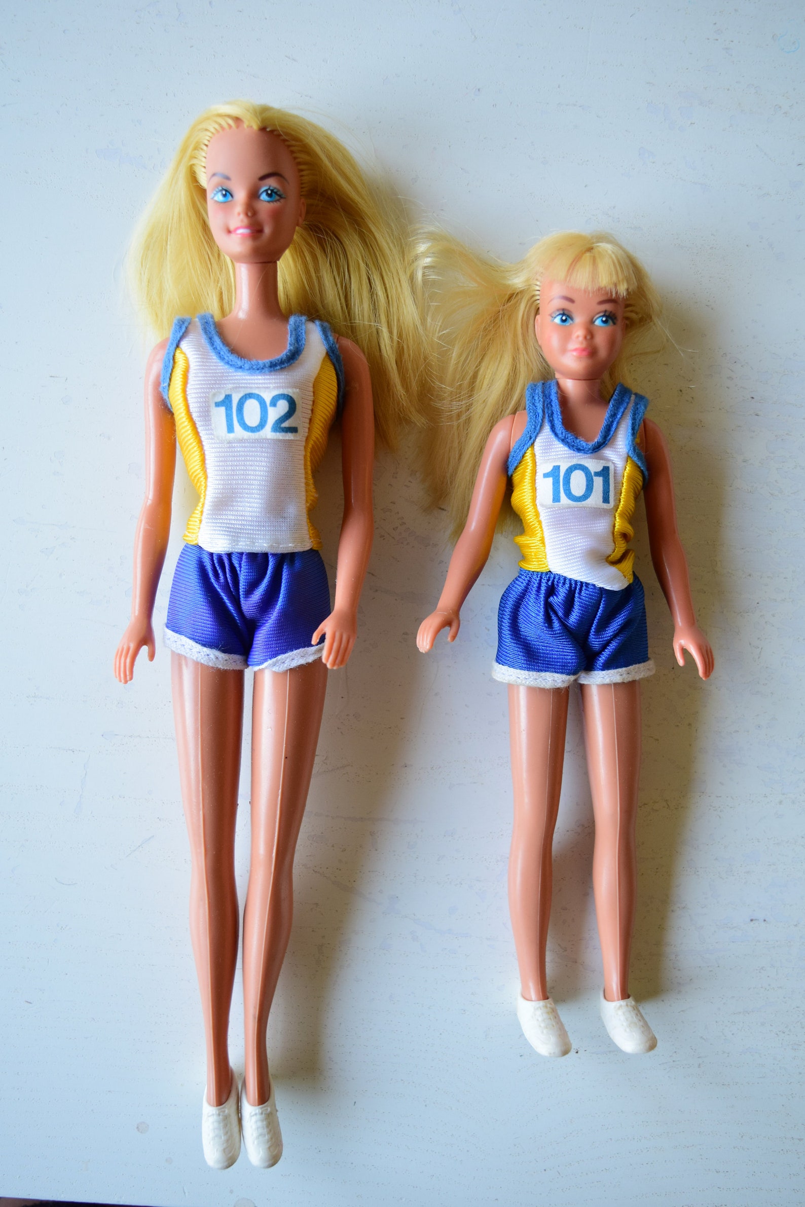 Rare Jogging Barbie Europe 3986 and Skipper 3987 Mattel | Etsy