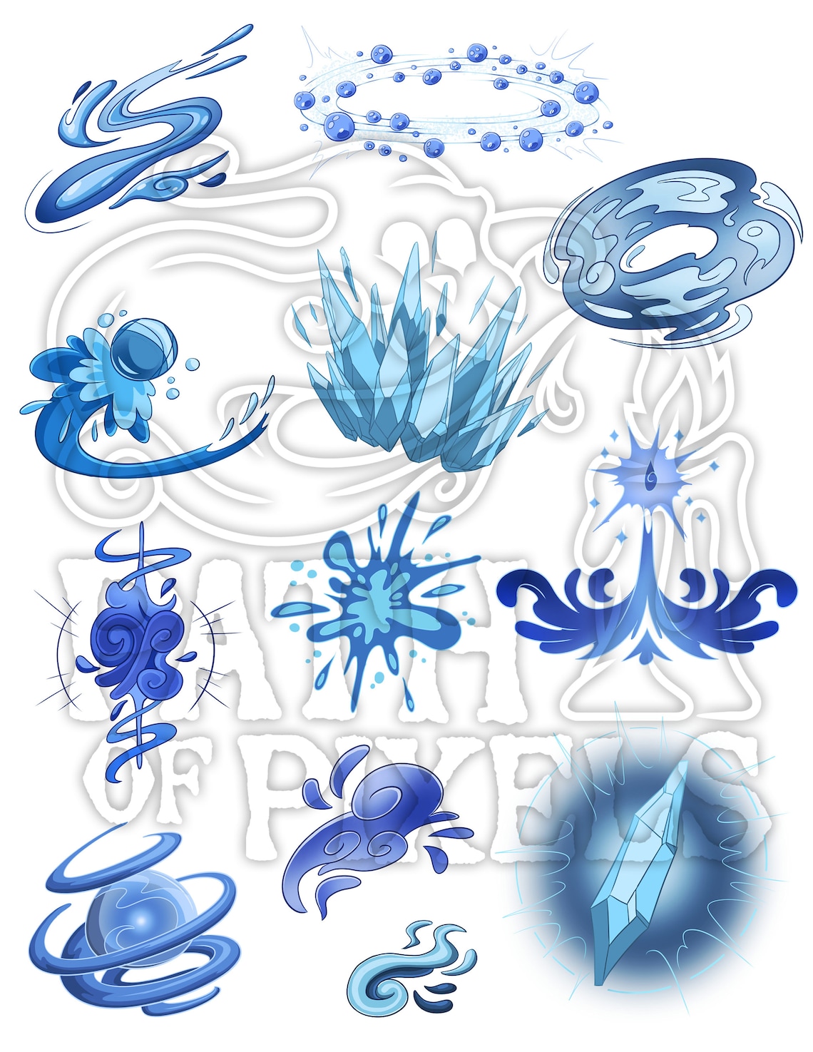 Water Fantasy Art, Magic Clipart, Magic Spell, Water PNG, Fantasy ...