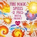 Fire Magic Clipart Set - Fantasy Magic Spells, Fire Clipart, Magic Fire ...