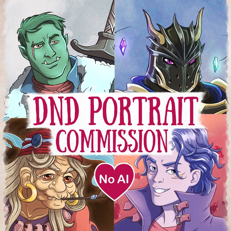 Character Commission - Etsy
