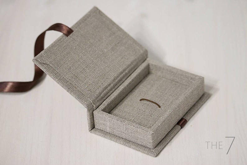 Set of 10 Boxes With Usb Usb Packaging Wedding Usb Case Usb Folio Case ...