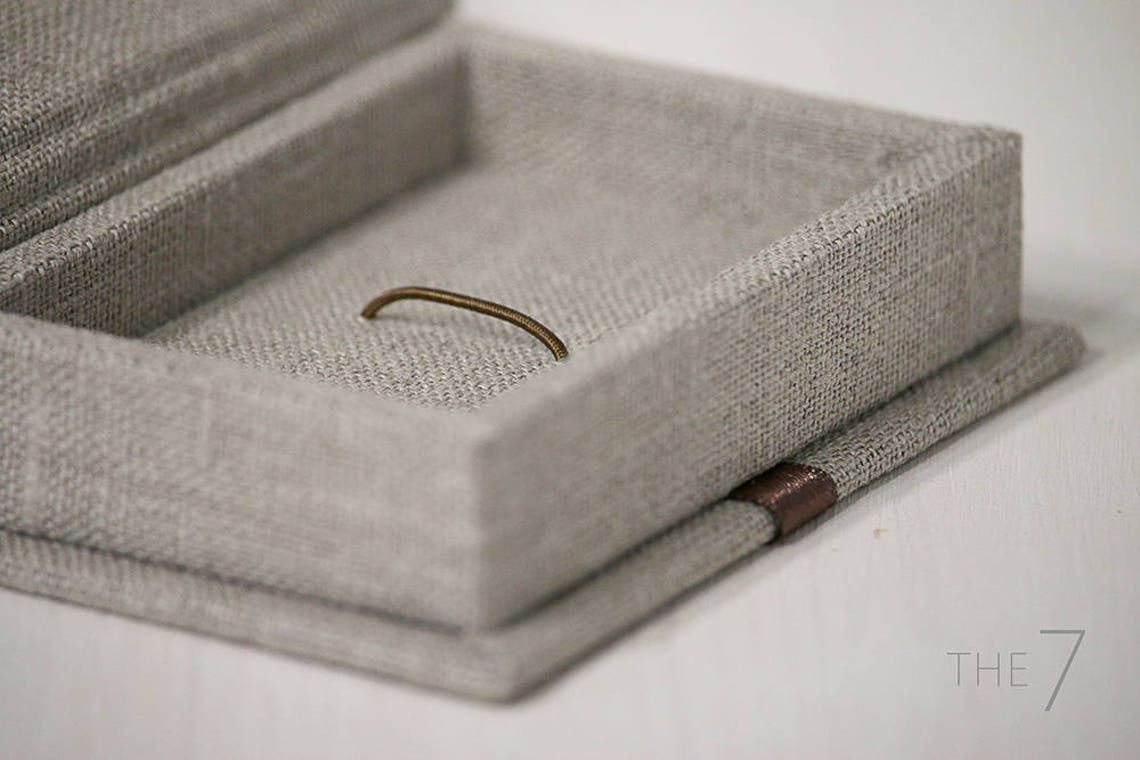 Set of 10 Boxes With Usb Usb Packaging Wedding Usb Case Usb Folio Case ...