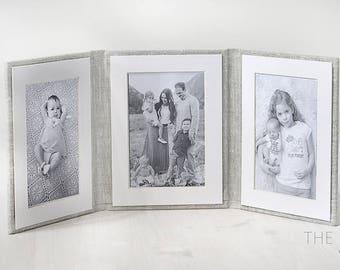 Triptych Photo Frame - Etsy