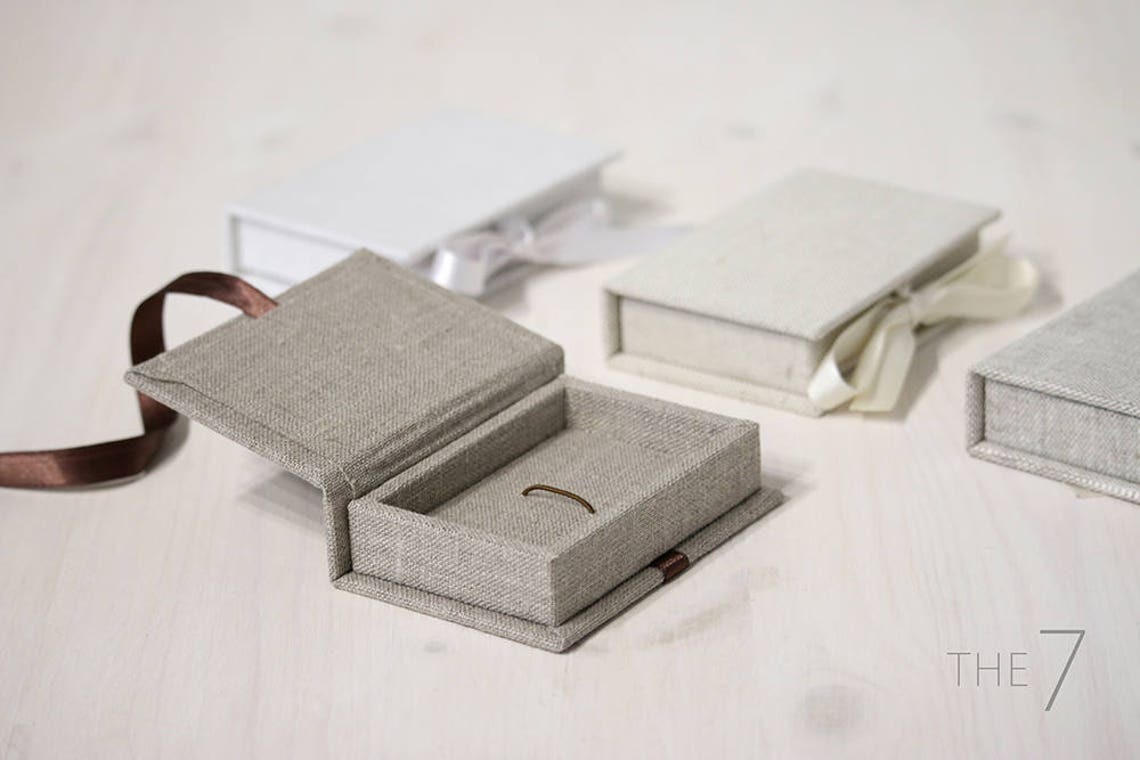 Set of 10 Boxes With Usb Usb Packaging Wedding Usb Case Usb Folio Case ...