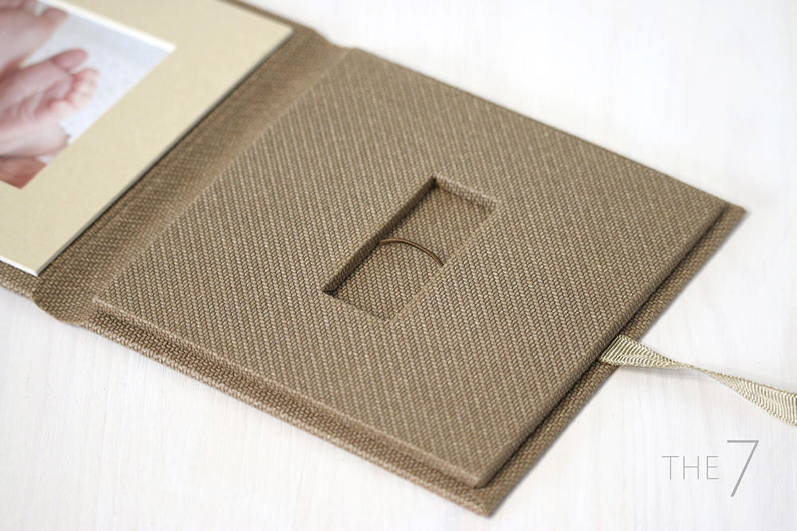 Packaging With Usb and Names Frame on Cover Wedding Usb Case Usb Folio ...