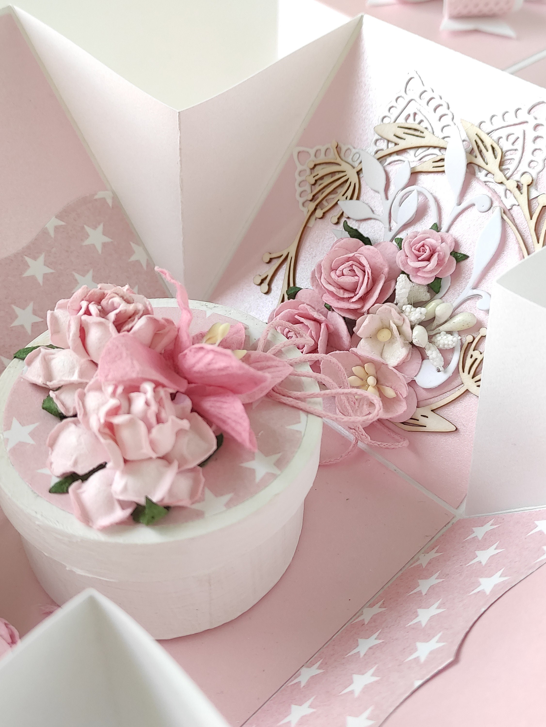 Explosion Box With Secret Gift Box Celebration Gift Box Invitation ...