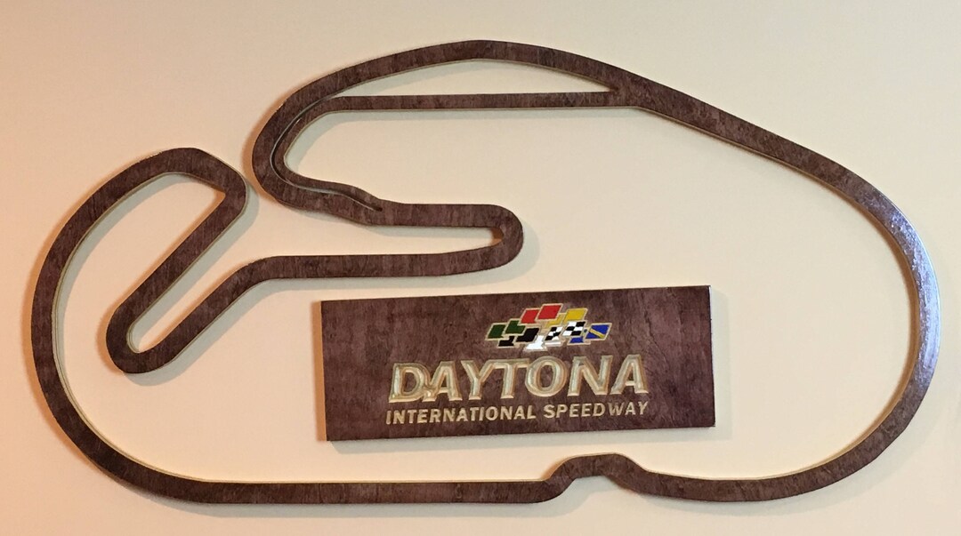 Custom Stylized Track Map Wall Decor for the Road Racing Enthusiast - Etsy