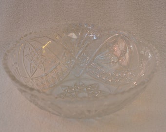 Crystal punch bowl | Etsy