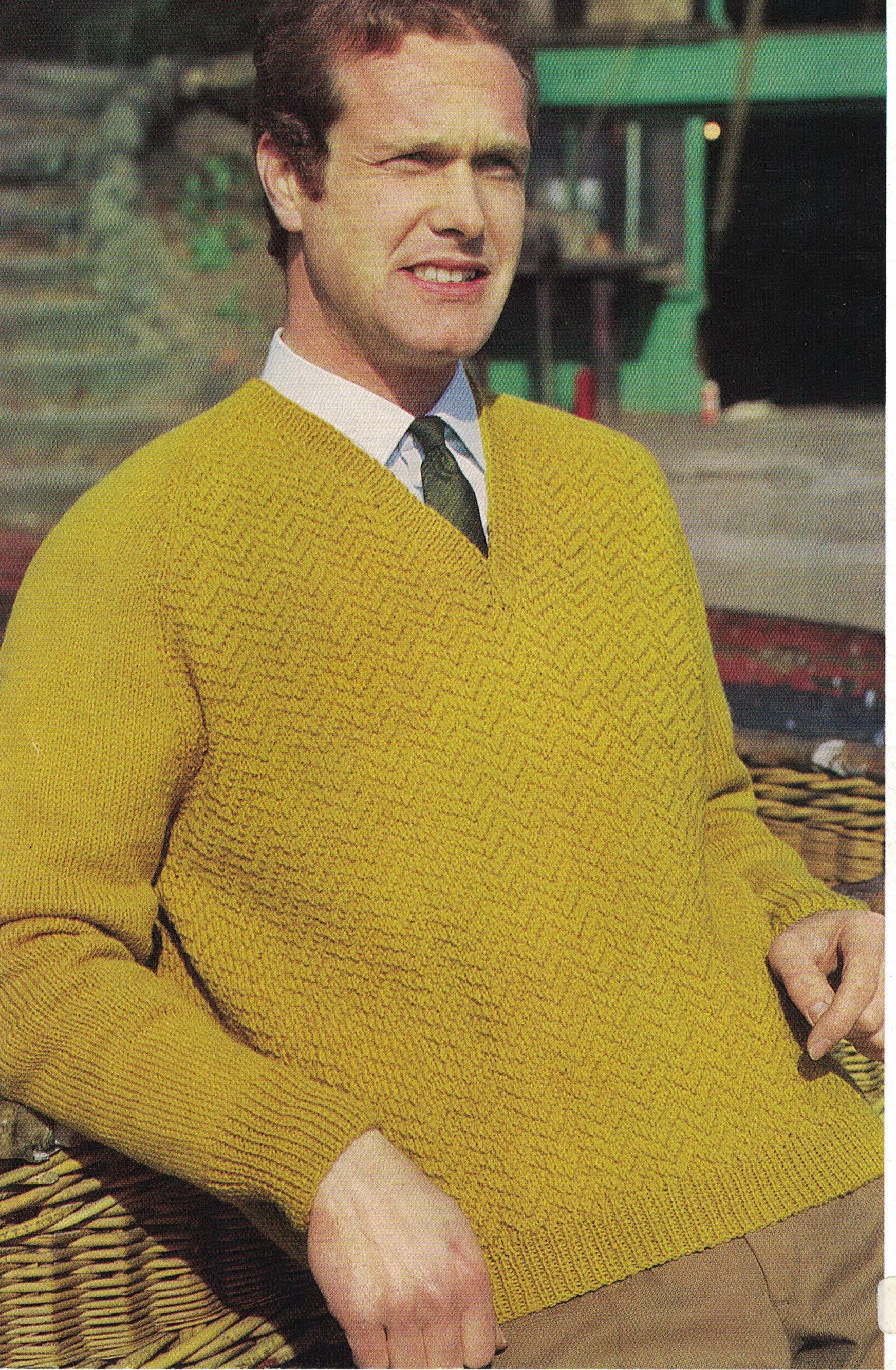 Kits & How To Sewing & Fiber Knitting Pattern Original vintage Emu ...