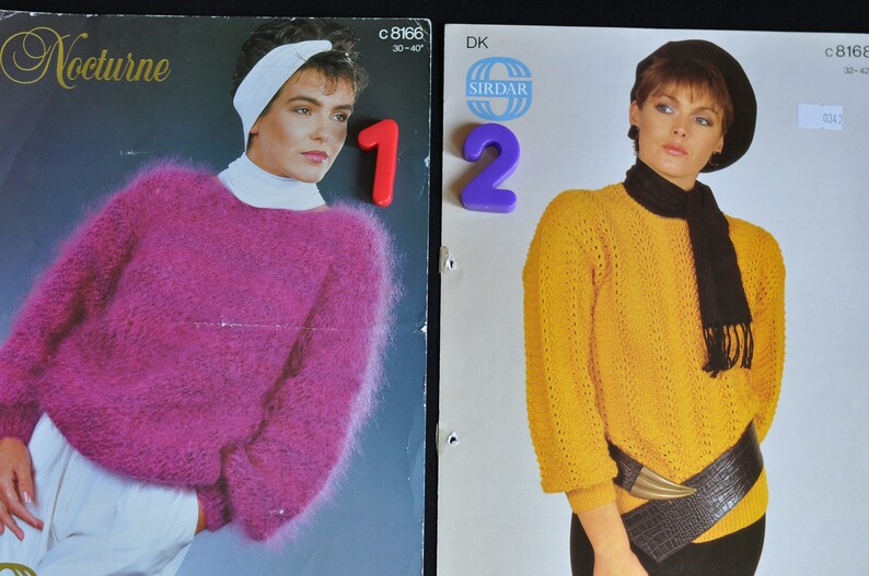 Modern SIRDAR Knitting Crochet Pattern - C8166, C8168, C8176, C8191 ...
