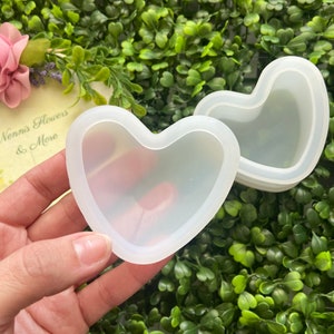 Silicone Heart Box Mold/great for Resin/epoxy/jewelry Box/reusable - Etsy