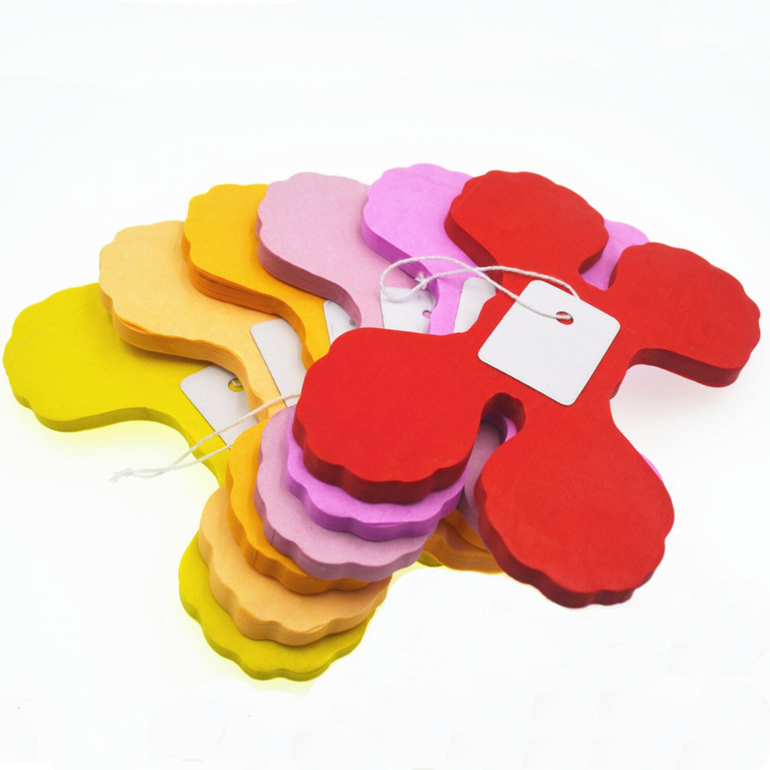 3.6M Four-leaf Clover Tissue Paper Flower Garland Wedding Backdrop ...