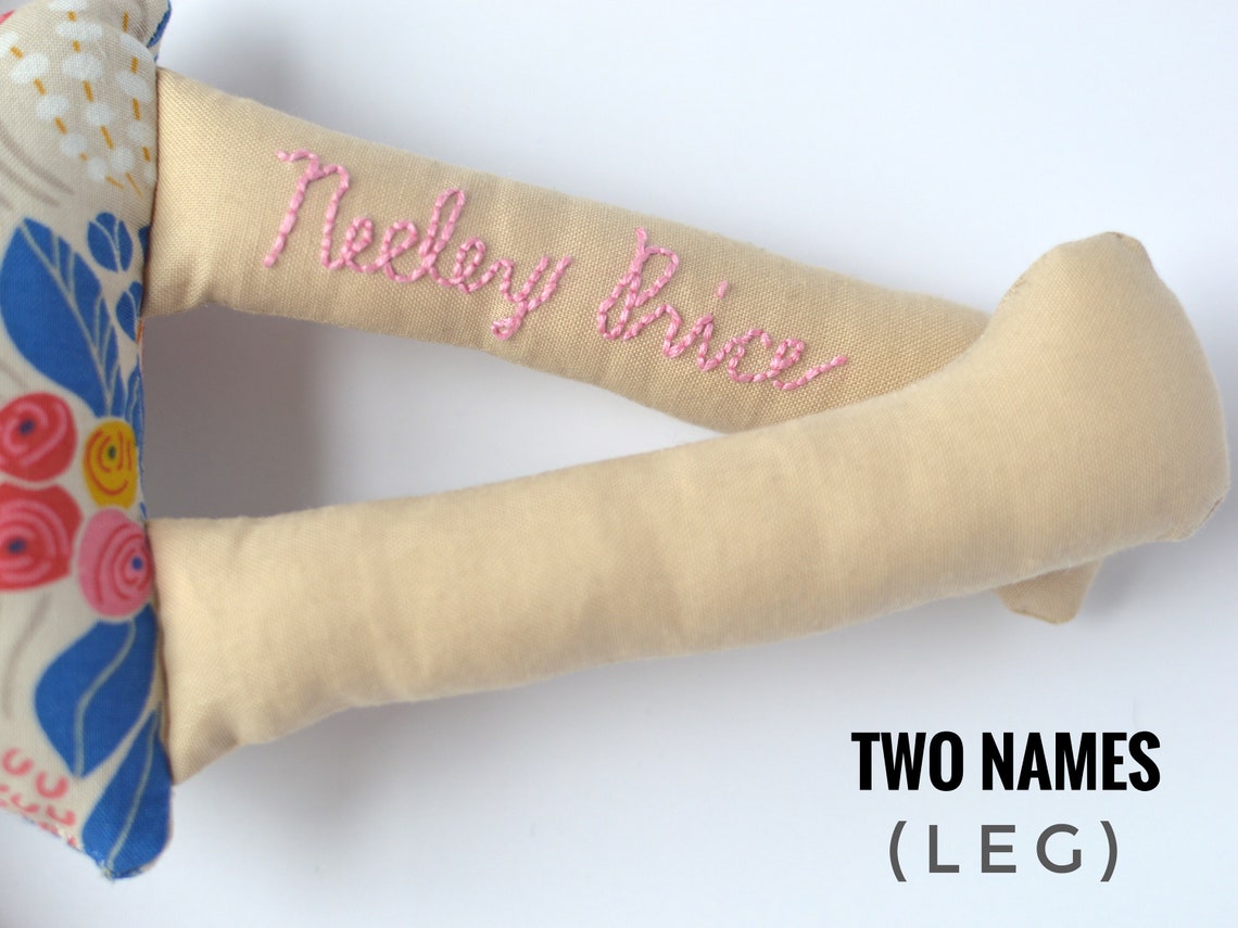 Custom Hand-stitched Name Personalized Gift Custom - Etsy