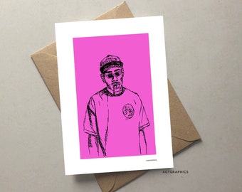 Tyler the Creator Birthday Card - Etsy