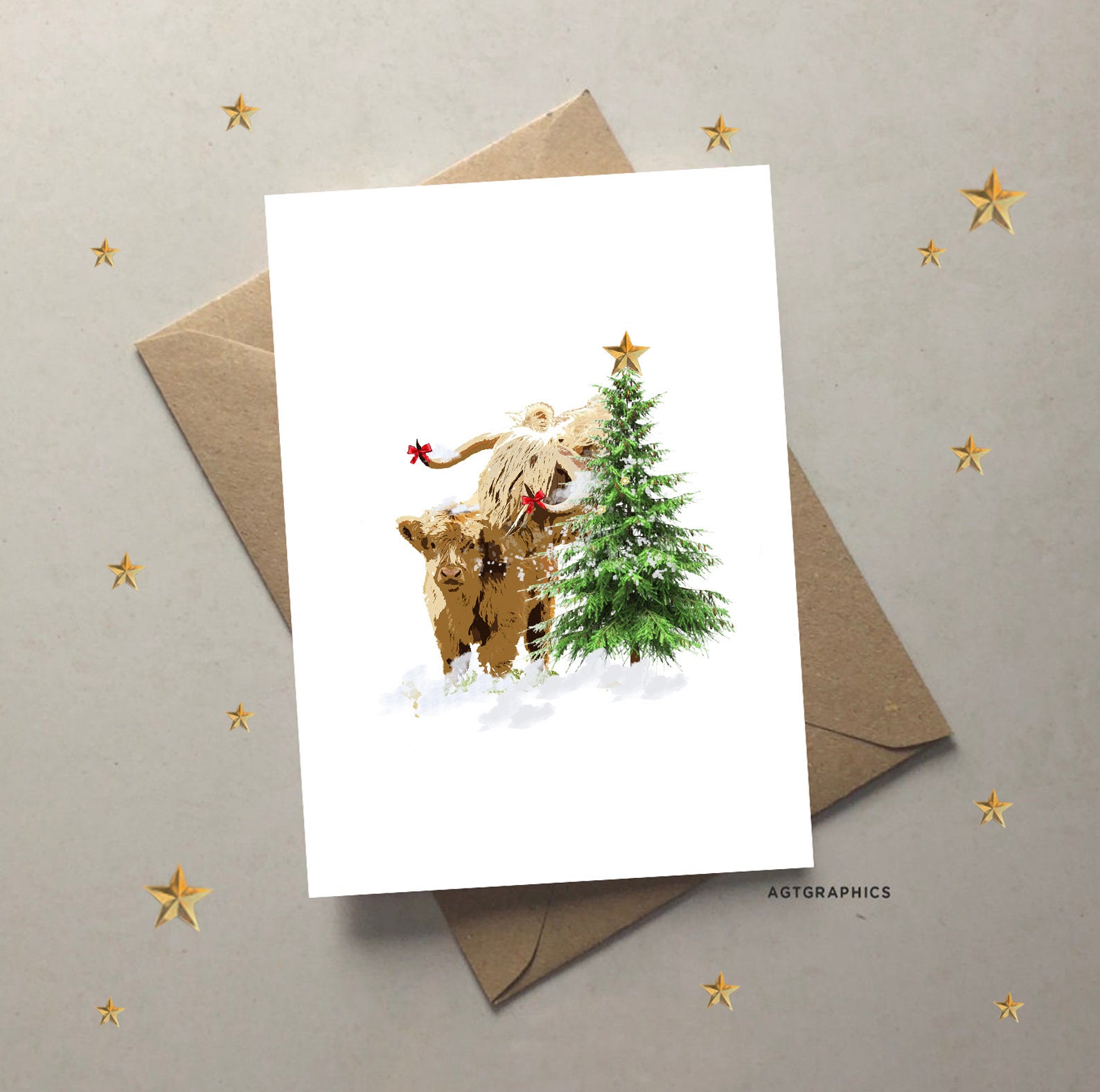 FARM Multi-pack Christmas Cards Farm Themed Christmas Cards - Etsy UK