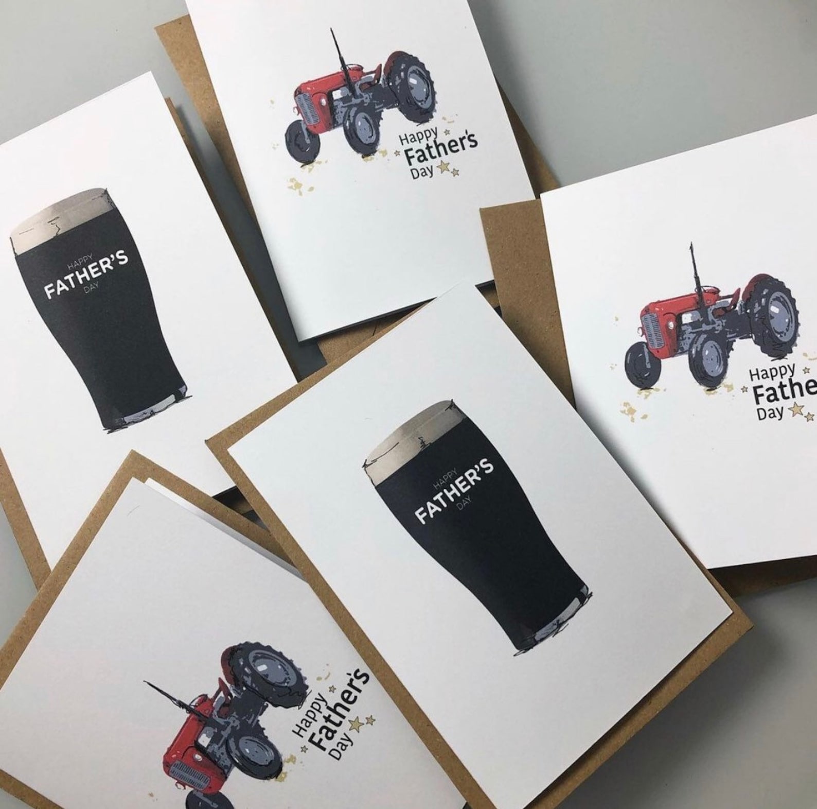 Personalised Happy Birthday Card Farm Father's Day - Etsy UK