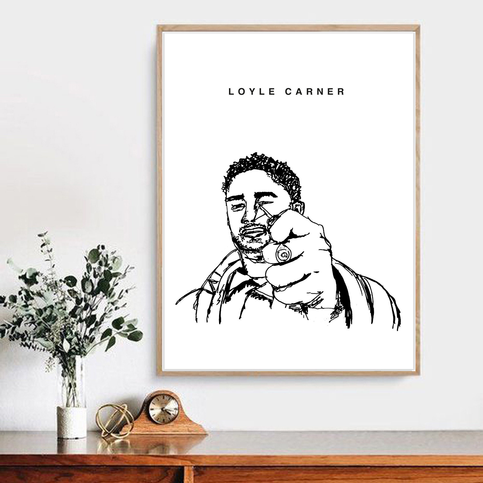 LOYLE CARNER Limited Edition MUSIC Artist Poster Hand - Etsy UK