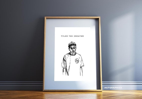 Tyler the Creator INSPIRED Art Tyler the Creator Print | Etsy