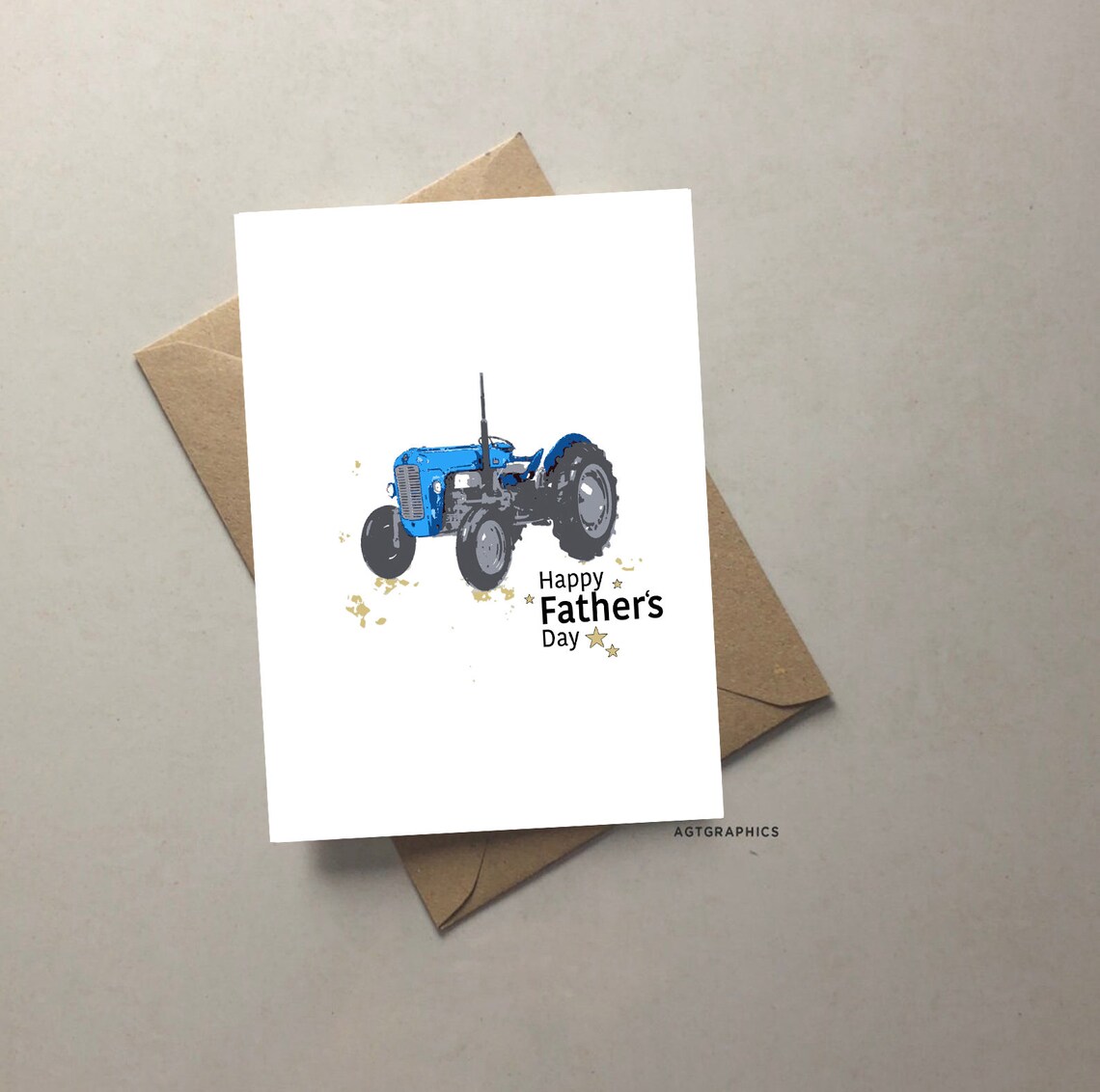 Personalised Happy Birthday Card Farm Father's Day - Etsy UK
