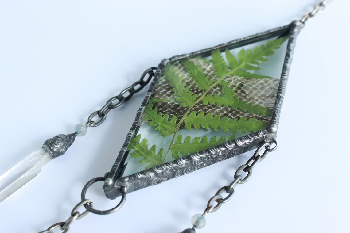 Fern Snake Suncatcher Window or Wall Décor - Etsy