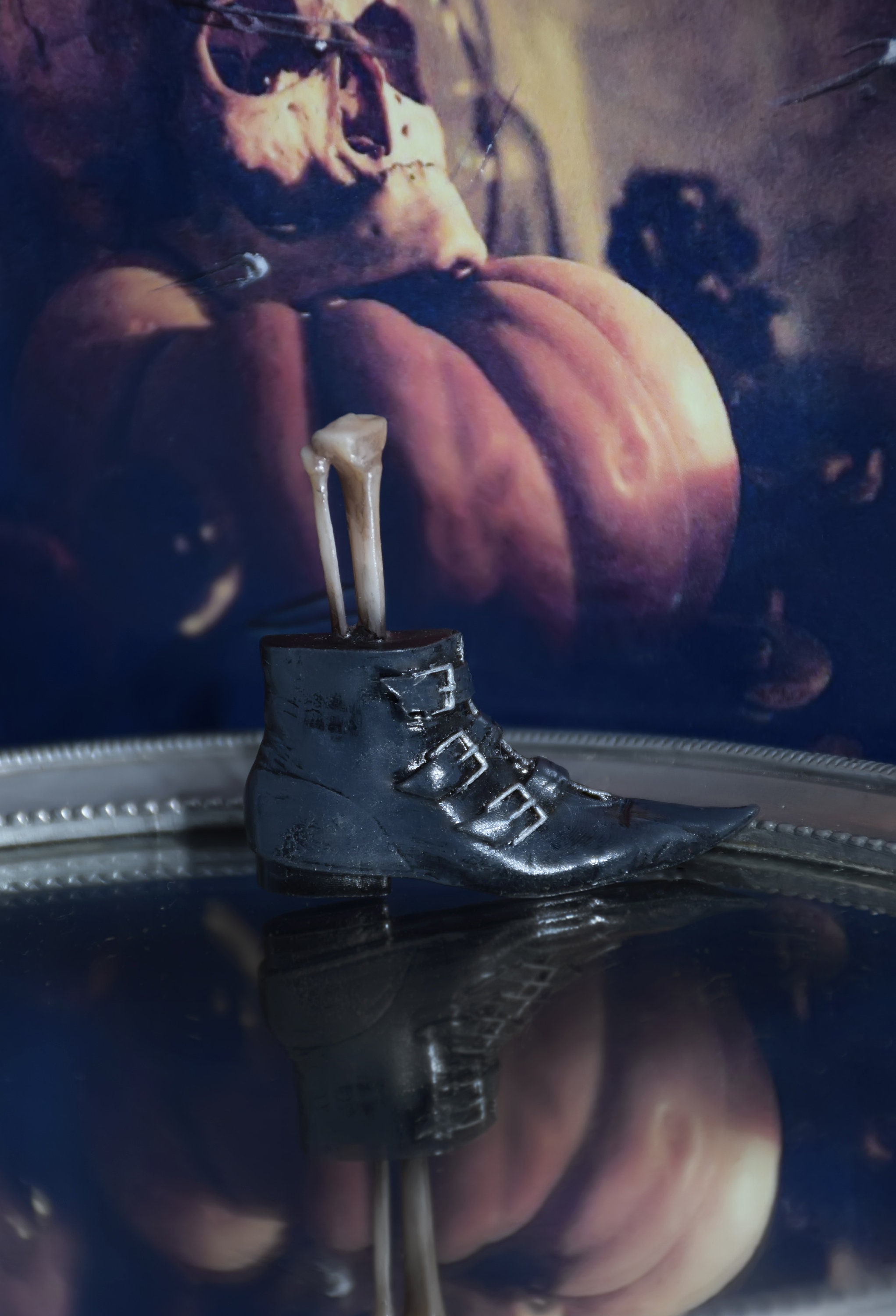 Goth Pin Winklepicker Pin Goth Cute Spooky Badge - Etsy