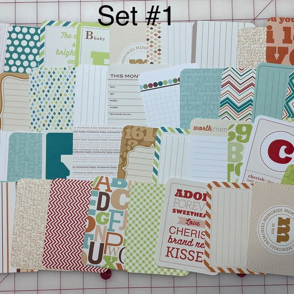 Project Life Cards - Etsy