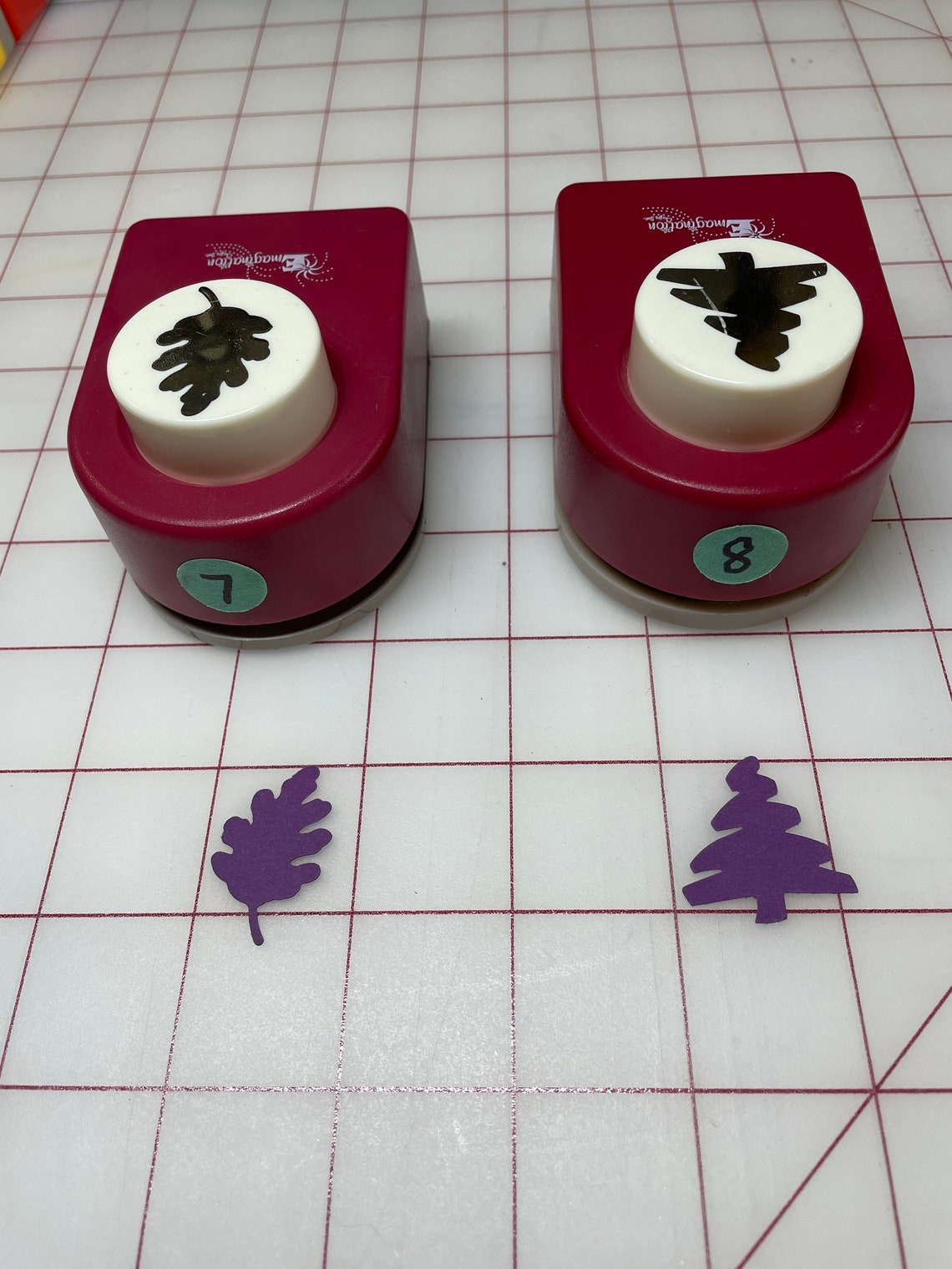 Large Leaf Decorative Paper Punches Paper Crafting Card | Etsy